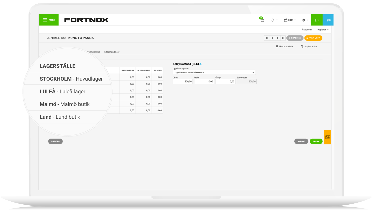 Fortnox bokföring med Starweb e-handelslösning | Starweb